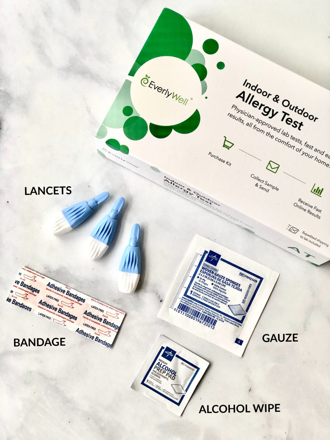Review: Everlywell Indoor Outdoor Allergy Test (Allergy Testing at Home ...