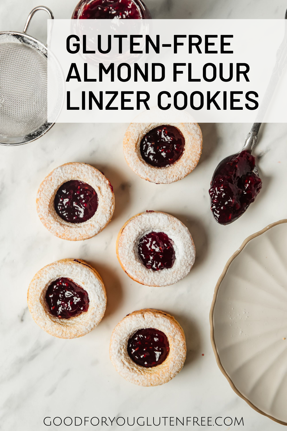 Almond Flour Linzer Cookies - Good For You Gluten Free