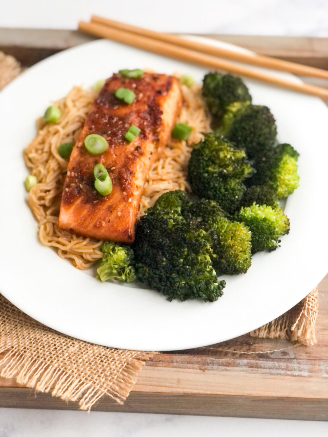 Asian Salmon Recipe - Broiled or Grilled