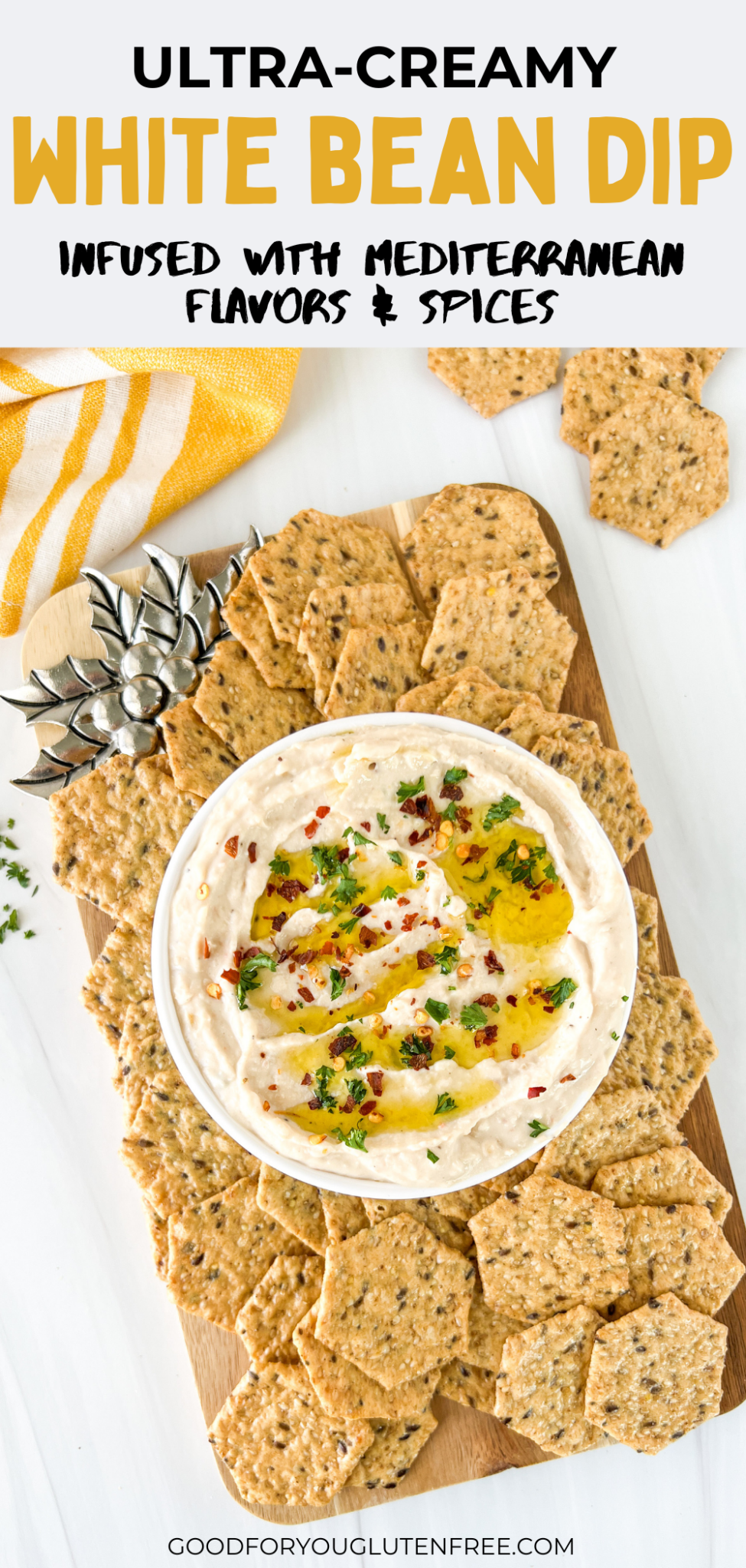 Easy Mediterranean White Bean Dip (Ultra-Creamy Recipe) - Good For You ...