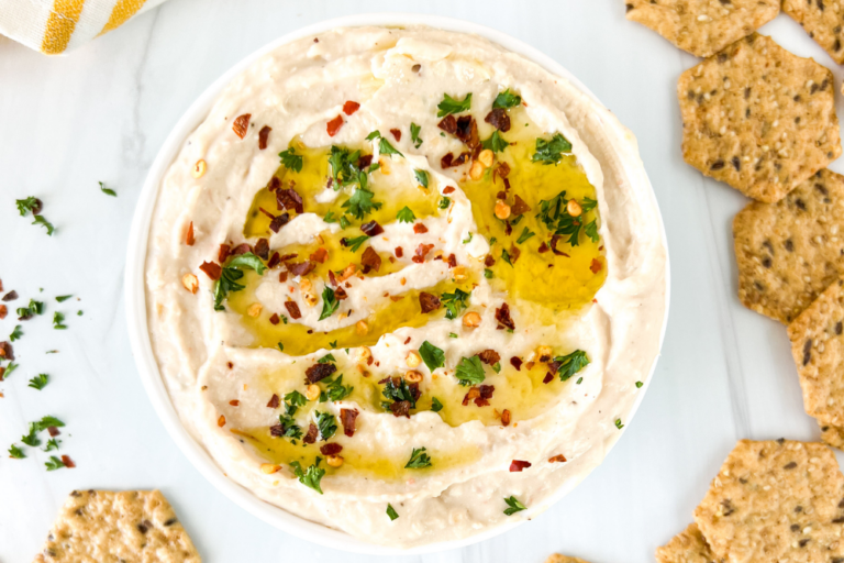 Easy Mediterranean White Bean Dip (Ultra-Creamy Recipe) - Good For You ...